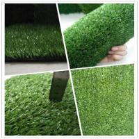 China Large Green Fake Grass For Rabbits Customized Landscaping Easy Installing for sale