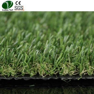 China 25mm Artificial Grass Landscaping / Kindergarten Basket Ball Laying Fake Lawn for sale