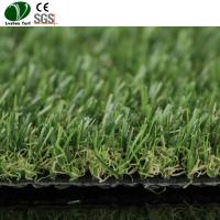 China Fake Landscape Indoor Grass Mat / Plastic Floor Always Green Synthetic Turf for sale