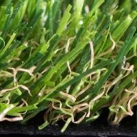 China Artificial Garden Synthetic Turf 16800 Turfs Every Sqm Natural Looking for sale