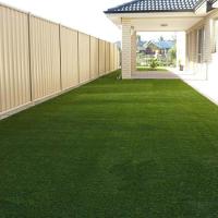 China Nature 20 - 40mm Grass Carpet Tiles Fresh Garden Plastic Material Customized for sale