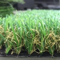 China Plastic Green Small Garden Artificial Grass 35mm For Balcony Patio Turf for sale