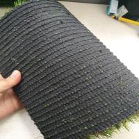 China Plastic Artificial Grass Football Field Wall Decor Green for sale