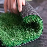 China 25mm 35mm Pet Friendly Fake Lawn Environmental Friendly Backyard Landscaping for sale