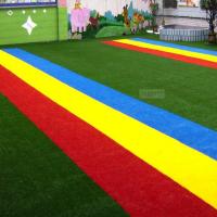 China 35mm Colorful Artificial Grass That Doesn'T Heat Up for sale