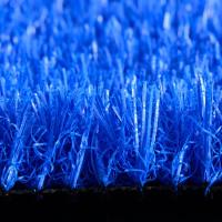China Topiary 35mm Colorful Artificial Grass / 4 Color Laying Fake Turf Envrionmentally for sale