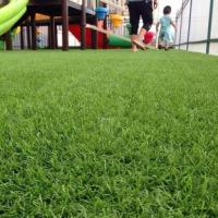 China Beautiful 25mm Artificial Grass Front Garden Decoration Intense Usage for sale