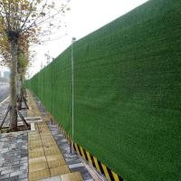 China Plastic Green Artificial Lawns And Landscaping Wall Landscaping Decoration for sale