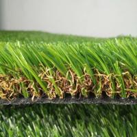 China Pu Back Pet Friendly Fake Lawn / Artificial Leisure Grass High Performance for sale