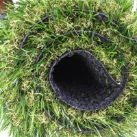 China Pu Back Pet Friendly Fake Lawn / Artificial Leisure Grass High Performance for sale