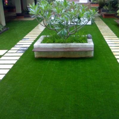 China Playgrass Soft Garden Synthetic Turf / Safe Kids Garden Fake Grass Small Garden for sale