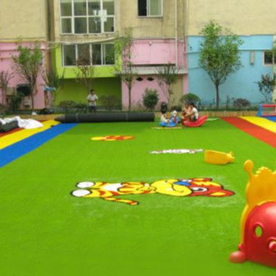 China Kindergarten Indoor Outdoor Grass Turf 4*25m 2*25m Or Size Customized for sale