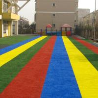 China Kindergarten Indoor Outdoor Grass Turf 4*25m 2*25m Or Size Customized for sale