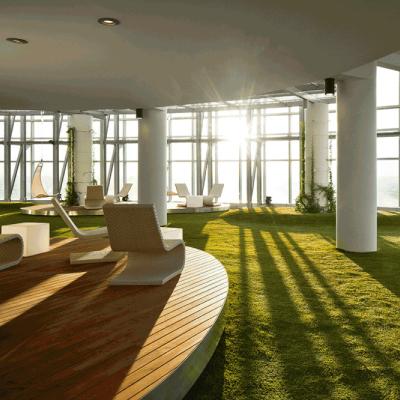 China Long Warranty Synthetic Artificial Lawn Grass For House Balcony Garden Landscaping for sale