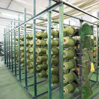 China Plastic Artificial Grass Landscaping / Leisure Lawn For Outlet Environmental for sale