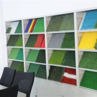 China Water Proof Laying Synthetic Grass With Drainage Holes Outside Inside Decoration for sale