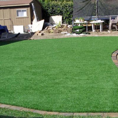 China 25mm Residential Fake Grass For Patio Interior Exterior Home Ornaments for sale