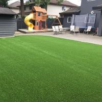 China Four Tone 40 MmArtificial Grass Landscaping Synthetic Natural Looking for sale