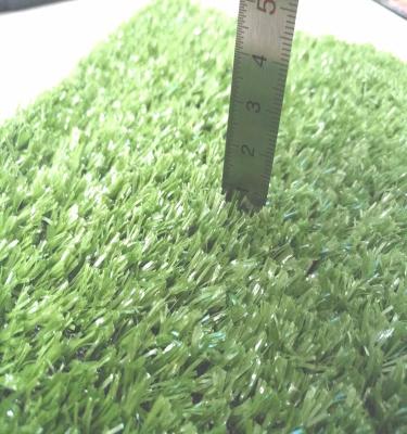 China Beautiful Looking Artificial Grass And Rock Landscaping 2200D 8mm Pile Height for sale