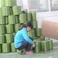 China Beautiful Looking Artificial Grass And Rock Landscaping 2200D 8mm Pile Height for sale