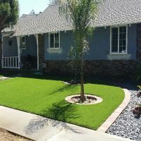 China Colorful Residential Fake Grass Kindergarten Outside Round Cover Made Eco Friendly for sale
