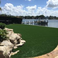 China Landscaping Residential Fake Grass Tiles For Playground Garden Decoration for sale