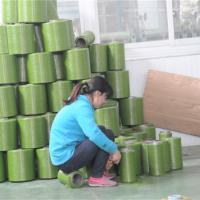 China Green Outdoor Artificial Grass Carpet Residential Environmantally Decoration for sale
