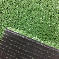 China Green Backyard Fake Grass Rug Indoor With Single PP Back Ornamental for sale