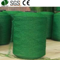 China Eco Green Artificial Grass Yarn Pallet For Football Basketball Court for sale