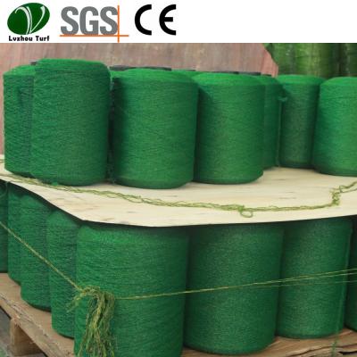 China Synthetic Plastic Fake Putting Green Grass Yarn Anti Ultraviolet Fire Resistant for sale