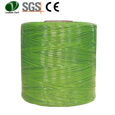 China Flat Filament Grass Yarn Synthetic High Strength Tensile Color Customized for sale