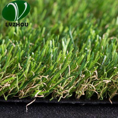 China Indoor Outdoor Grass 25mm Pile Heght 9000 Dtex Anti Ultraviolet 1mm Width for sale