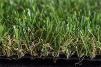 China Indoor Outdoor Grass 25mm Pile Heght 9000 Dtex Anti Ultraviolet 1mm Width for sale