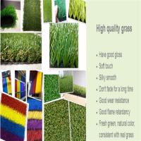 China Indoor Outdoor Grass 25mm Pile Heght 9000 Dtex Anti Ultraviolet 1mm Width for sale