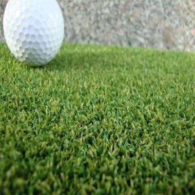 China Natural Looking Artificial Golf Grass / PP Non Woven SBR Artificial Golf Turf Grass for sale