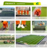 China 50mm Football Synthetic Grass / white artificial grass Premier League for sale