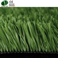China Synthetic Soccer Field Artificial Turf PE Monofilament Material SGS Approved for sale