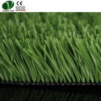 China Fake Synthetic Turf Football Field For Soccer Players Apple Green Color for sale