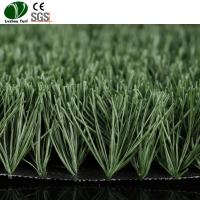 China 40mm 50mm 60mm Synthetic Grass For Football Fields PE Fabric Lightweight for sale