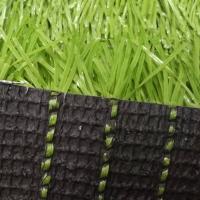 China Non Reflection Football Synthetic Grass / U Shape Synthetic Lawn Grass for sale