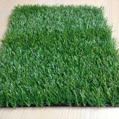 China 35mm Artificial Grass Lawn For Fustal Yarn Court Dark Green Or Light Green for sale