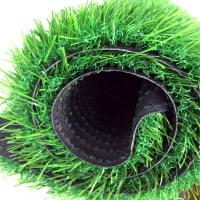 China 35mm Artificial Grass Lawn For Fustal Yarn Court Dark Green Or Light Green for sale