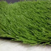 China Eco Friendly Artificial Grass Soccer Field Dark Green Or Light Green Option for sale