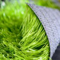China Synthetic Artificial Grass Soccer Field / Green Fake Artificial Grass Carpet for sale