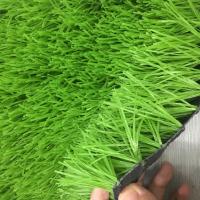 China Fire Retardant Artificial Grass Soccer Field / Plastic Fake Grass Football Field for sale