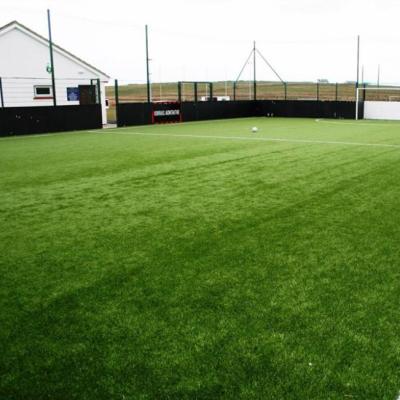 China Outdoor Artificial Grass Soccer Field 35mm Non Filling Natural Looking for sale