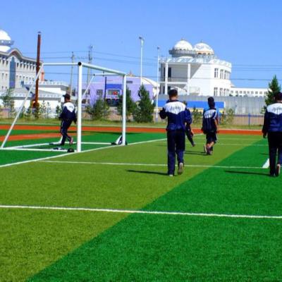 China High Dtex Football Synthetic Grass S Shape Strong With UV Protection for sale