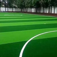 China 55mm Strong Artificial Grass Soccer Field / Large Sports Synthetic Grass Soccer for sale