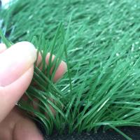 China Forever Green Artificial Grass Football Pitch / Football Artificial Turf Long Service for sale