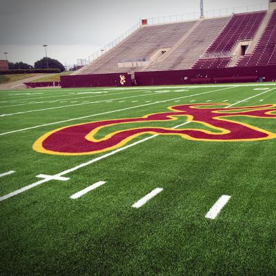 China 50mm Football Synthetic Grass / Fake Lawn Turf for sale